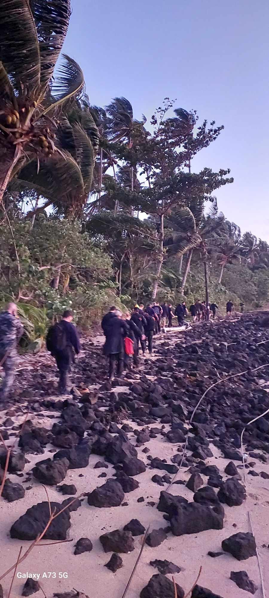 NZ Navy Ship HMNZS Manawanui Sinks off Samoa After Fire and Grounding ...