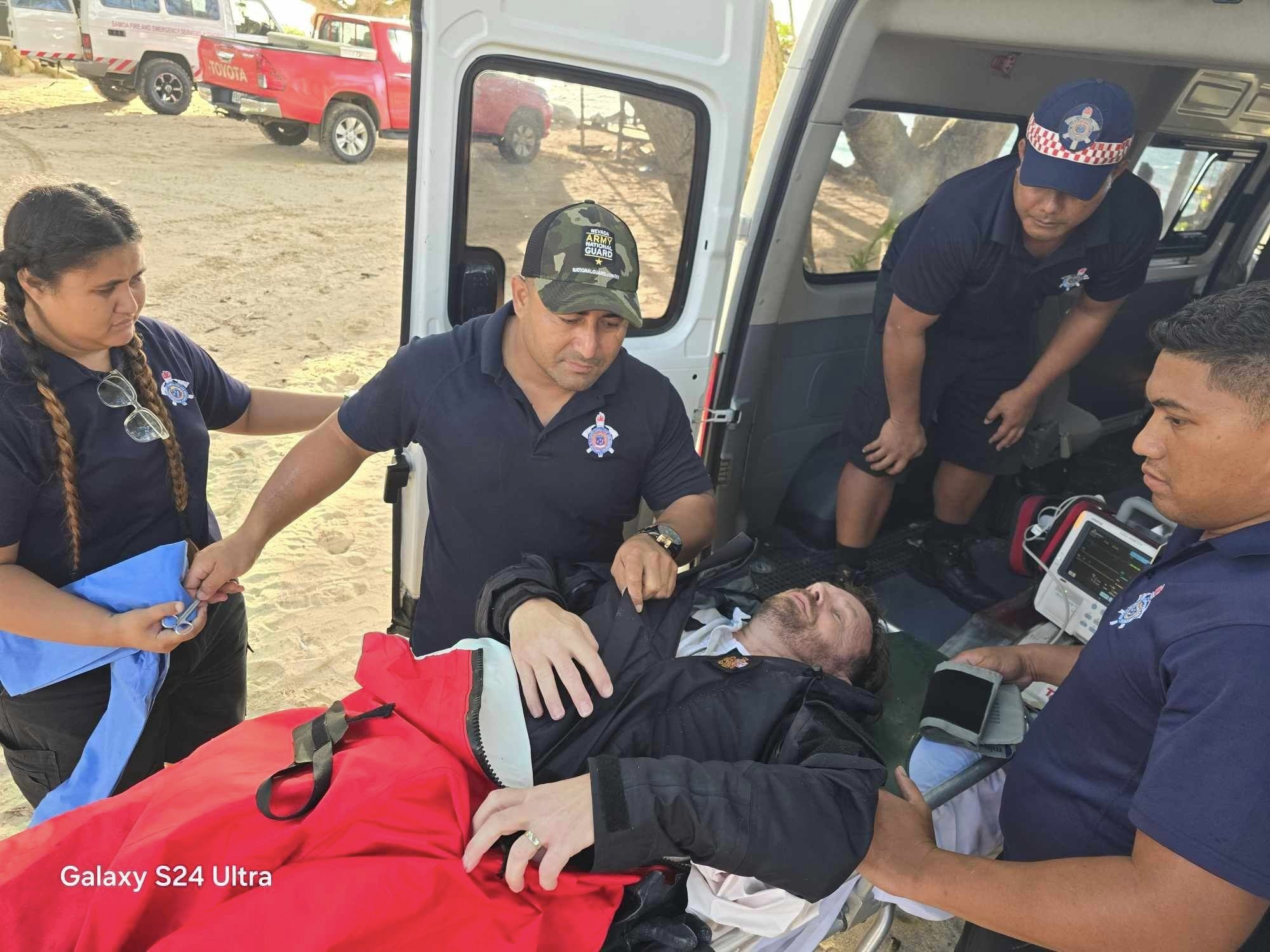 NZ Navy Ship HMNZS Manawanui Sinks off Samoa After Fire and Grounding ...