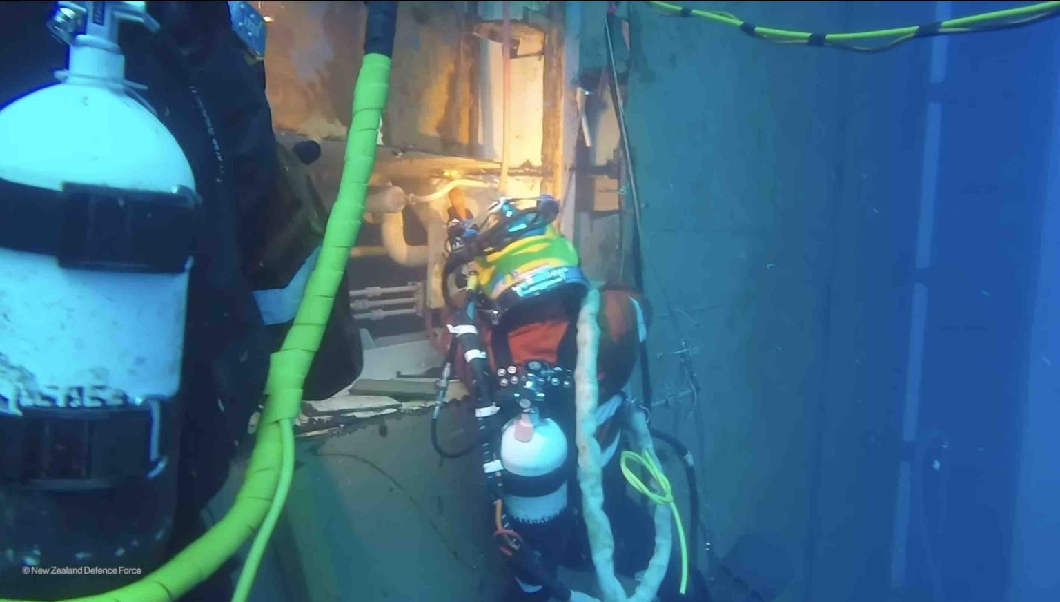 Operation Resolution: Salvage Efforts Continue on HMNZS Manawanui ...