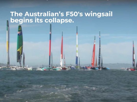 Breaking down the catastrophic wing failure of the Australian SailGP ...