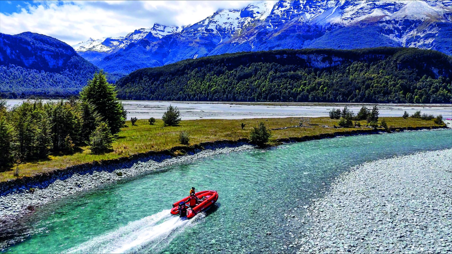 Adventure jet-boating: Alpine charge! - Boating New Zealand