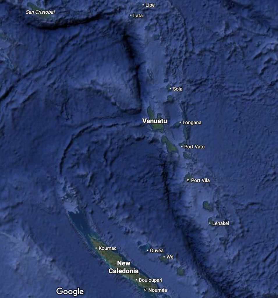 Magnitude 6 earthquakes strikes Vanuatu Islands region - Boating New ...