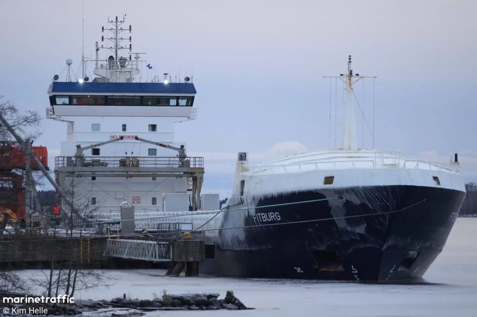 Police in Finland arrest 2 members of cargo ship’s crew in connection ...
