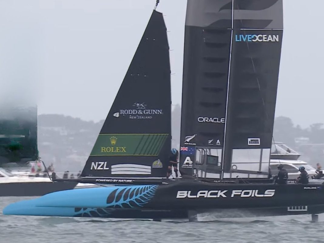 2026 SailGP Auckland Race 2: Black Foils strike back - Boating New Zealand