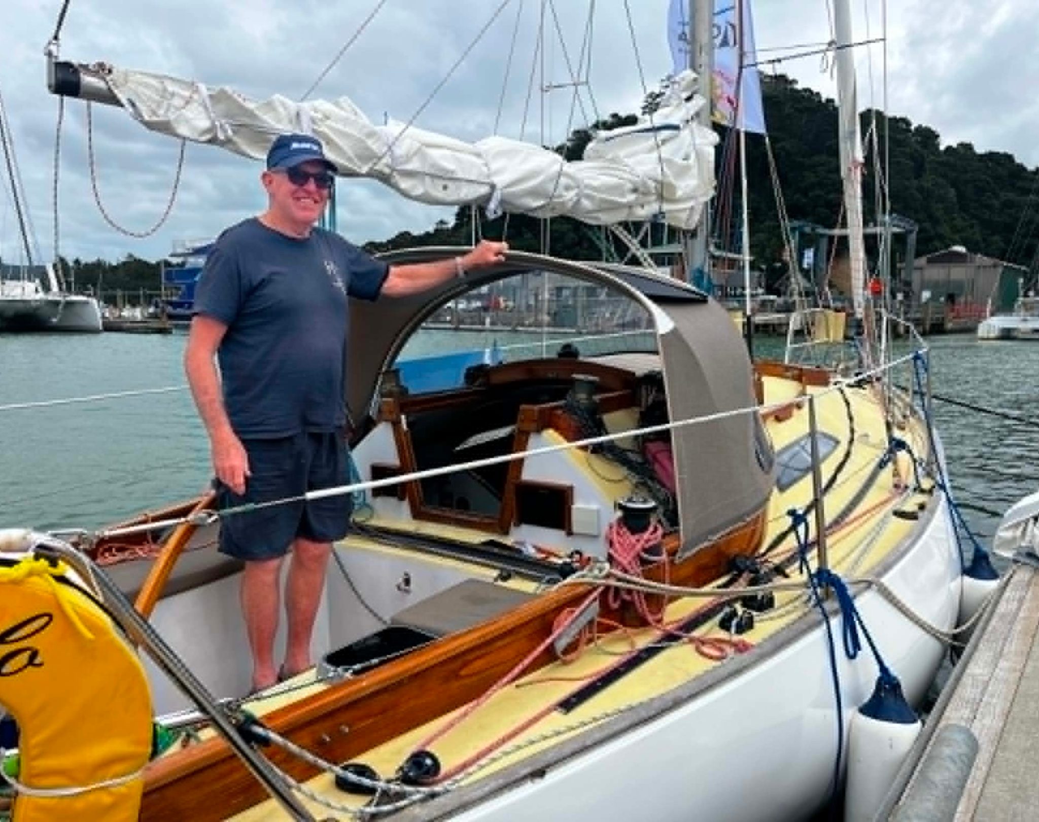 The little boat with a big past: Peter Bourke and Diablo take on the ...