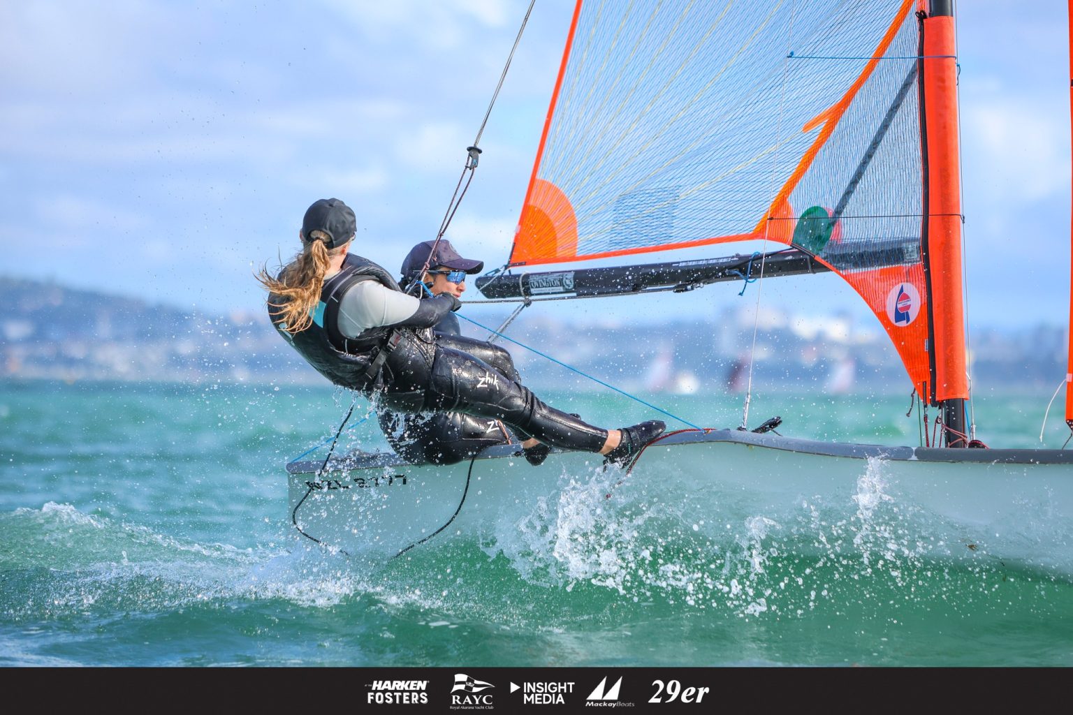 Meacham and Stone Win 2026 NZ 29er Nationals at Royal Akarana