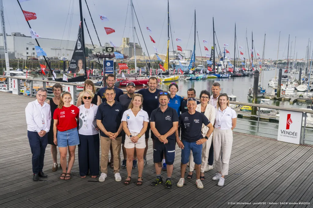 Vendée Arctique village opens: 9 IMOCA skippers launch Arcti