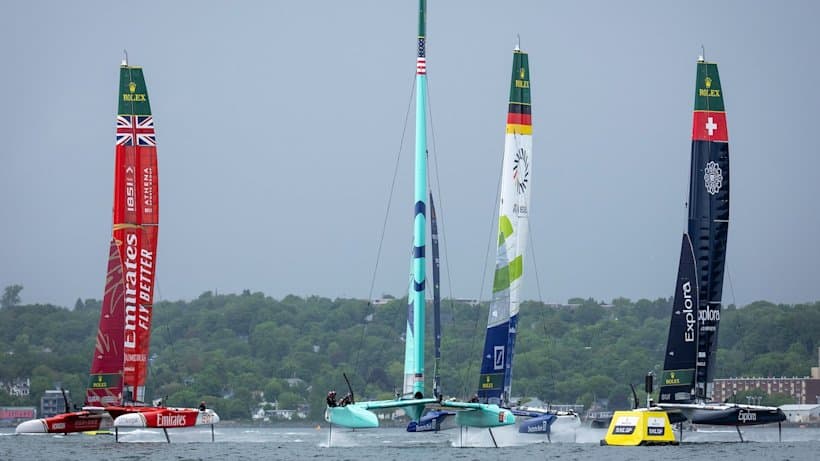 A day of two halves for Emirates GBR as 'wacky conditions' play havoc ...